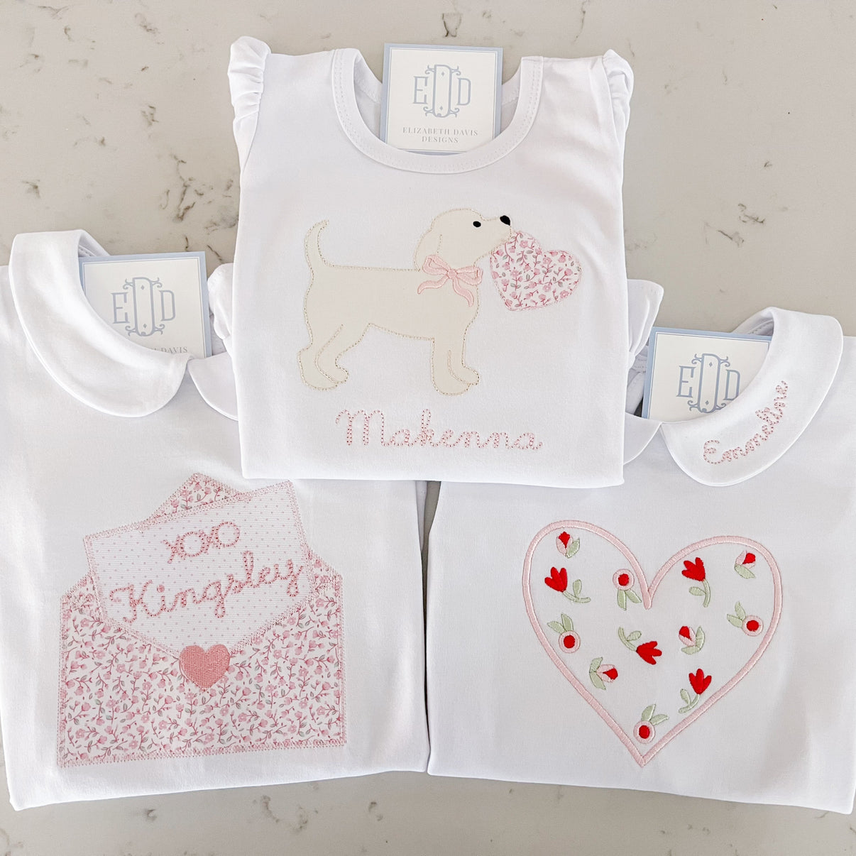 Girls Long Sleeve Top – Elizabeth Davis Designs